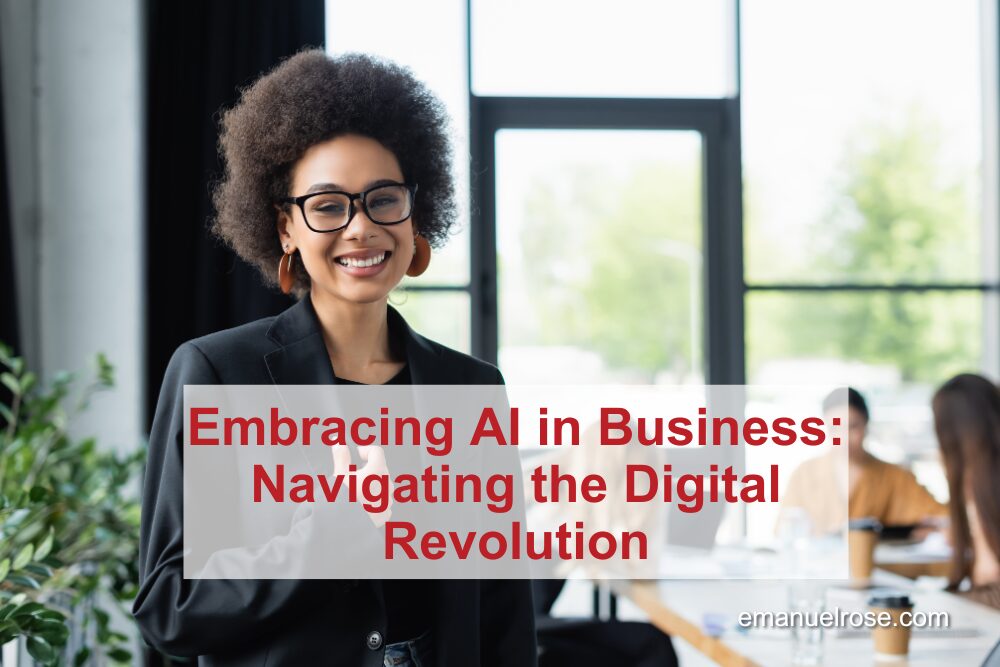 Embracing AI in Business: Navigating the Digital Revolution - Book Store
